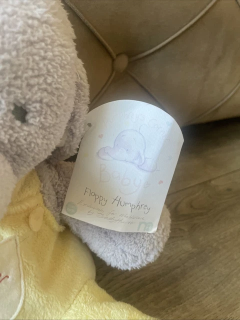 HUMPHREY'S CORNER BLUE Elephant Baby Plush Soft Toy Vintage Rare Bnwt £ ...