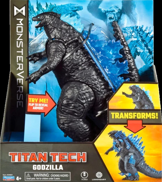MONSTERVERSE GODZILLA VS. Kong Titan Tech Godzilla Action Figure 349930 ...