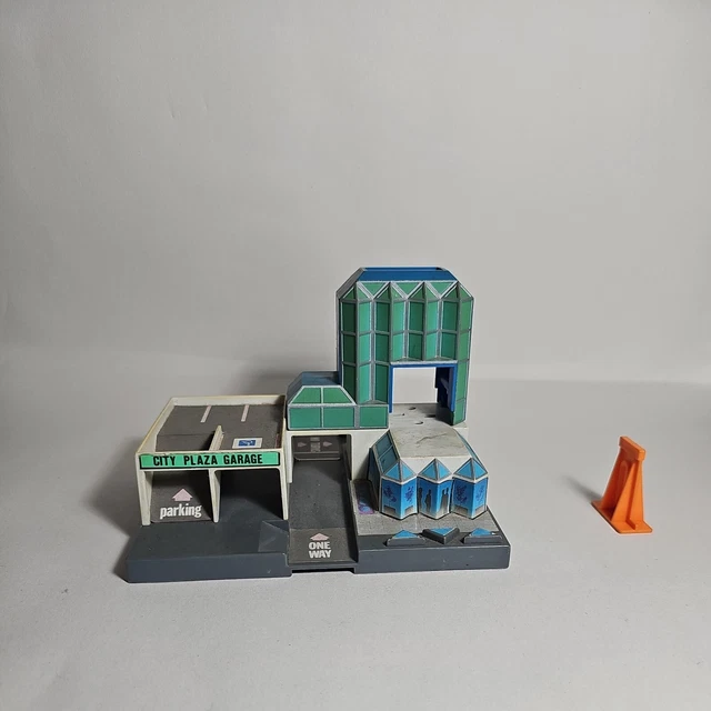 MICRO MACHINES HIWAYS And Byways Playset City Plaza Garage 1991 £12.00 ...