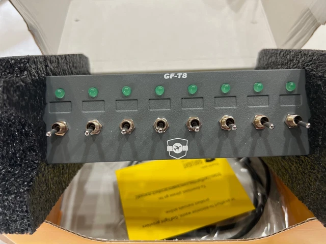 GOFLIGHT GF-T8 TOGGLE Flight Simulator Switch Panel (X-Plane) EUR 60,50 ...