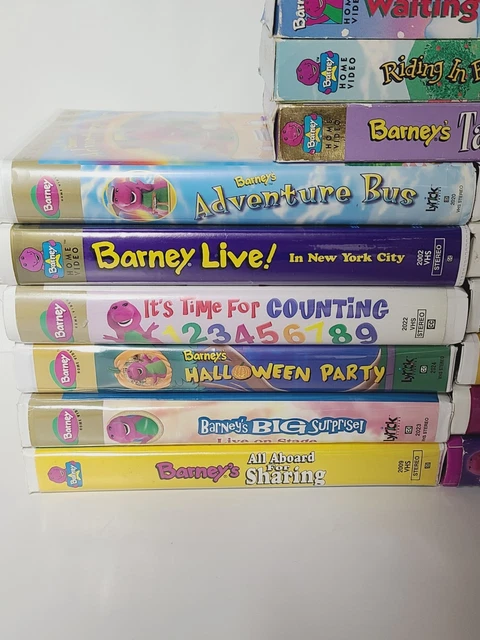 BARNEY VHS LOT Of 16 Movies Videos £37.74 - PicClick UK