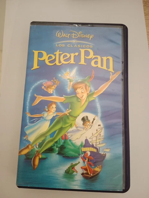 PETER PAN LOS Clasicos Walt Disney - Vhs Cinta Tape Castellano EUR 19 ...