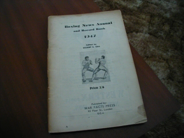 BOXING NEWS ANNUAL And Record Book 1947 ,P/B 1947 £14.99 - PicClick UK