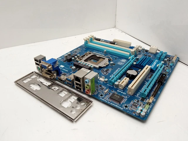 GIGABYTE GA-Z77M-D3H SOCKET LGA1155 DDR3 Micro ATX Motherboard With I/O ...
