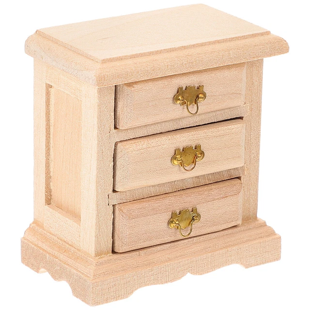 MINIATURE TABLE CABINET Miniature Night Table Nightstand Prop £9.89 ...