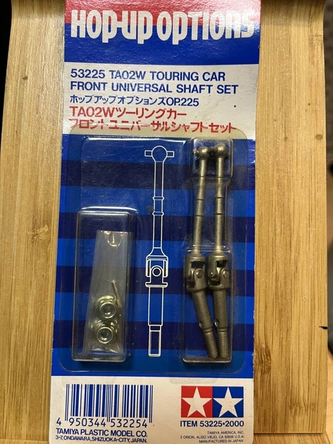 TAMIYA HOP-UP OPTIONS OP.225 TA02W Touring Car Front Universal Shaft ...