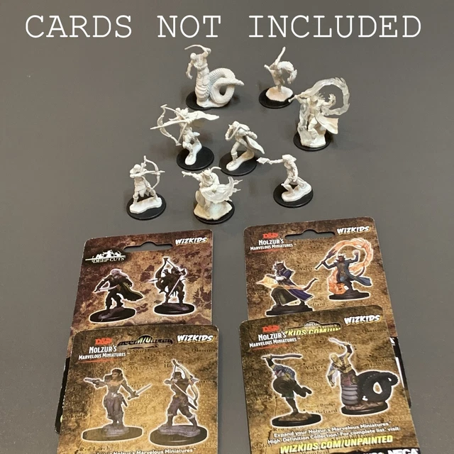 LOT 8 TIEFLING SCRCEROR TABAXI ROGUE dd Dungeons & Dragon D&D Miniatures Figure £10.36 - PicClick UK