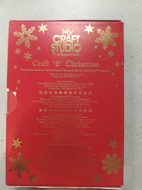 NEW MY CRAFT Studio Professional CD rom set. Craft 'e' Christmas £0.99 ...
