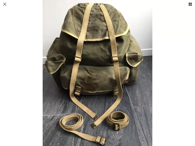 WW2 BRITISH ARMY Commando Rucksack £75.00 - PicClick UK