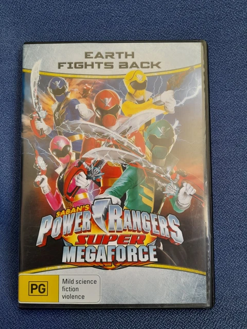 POWER RANGERS SUPER Megaforce Earth Fights Back DVD Region 4 PAL $15.00 ... POWER RANGERS SUPER Megaforce Earth Fights Back DVD Region 4 PAL $15.00 ...