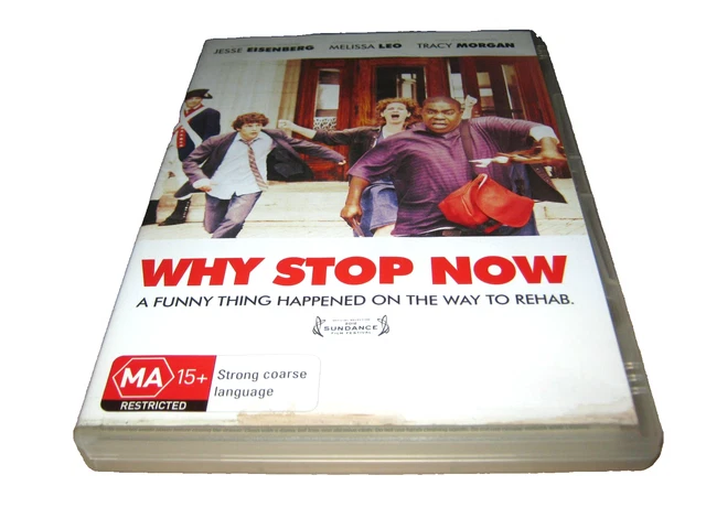 WHY STOP NOW - Jesse Eisenberg - DVD - R4 $6.95 - PicClick AU