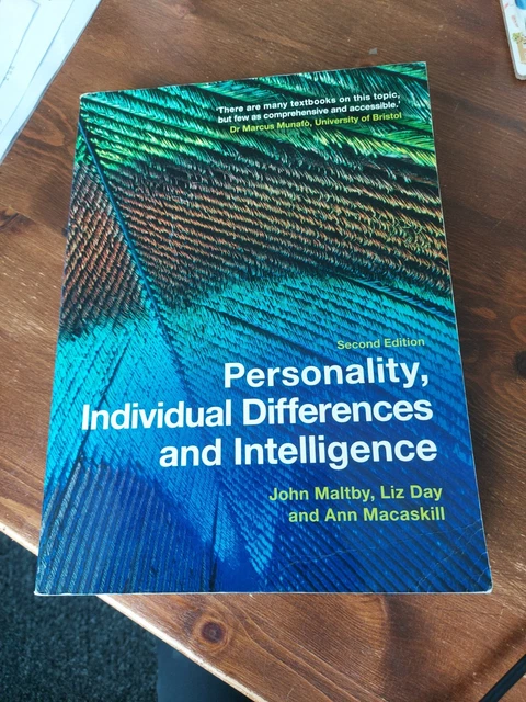 PERSONALITY, INDIVIDUAL DIFFERENCES and Intelligence, Maltby, Dr John ...