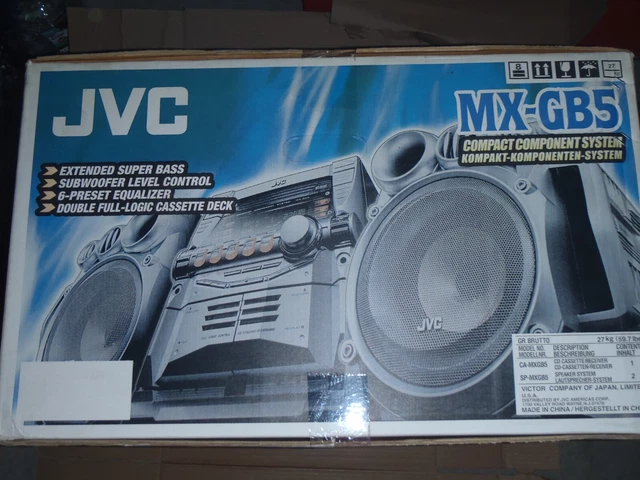 JVC MX-GB5 460W Mini System N.O.S. 2004 Never opened $1,000.00 ...