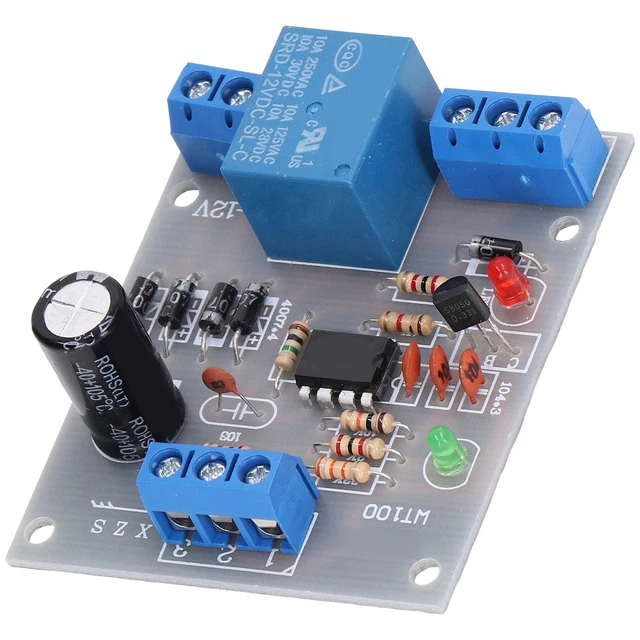WATER LEVEL CONTROL Module Liquid Level Sensor Controller Liquid Flows ...