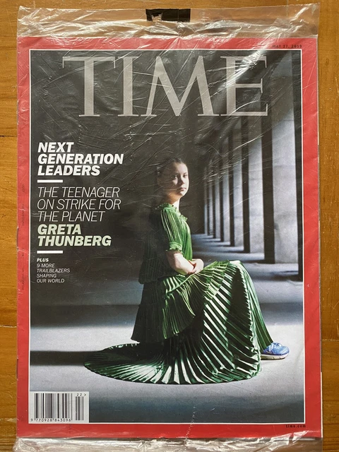 TIME MAGAZINE 2019 Greta Thunberg Trailblazers Next Gen Leaders NEW ...