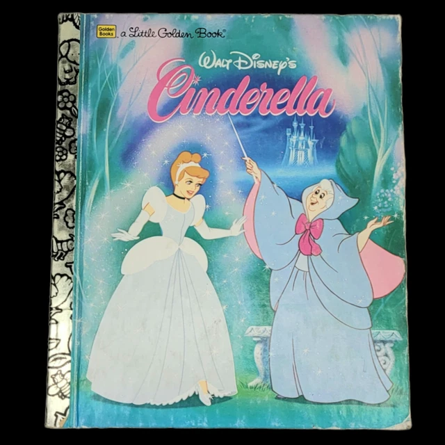 LITTLE GOLDEN BOOK Walt Disney Cinderella £5.27 - PicClick UK