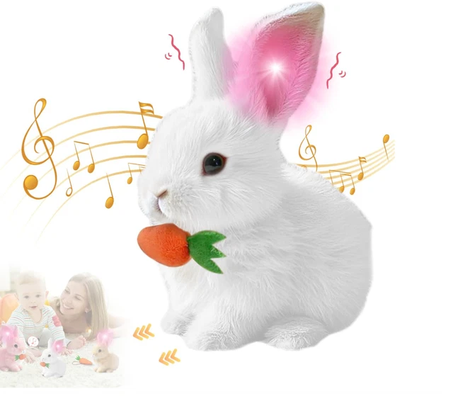 REALISTIC EASTER BUNNY Toy, 2025 Upgraded Interactive Toy $14.99 - PicClick