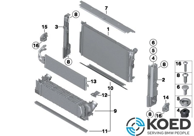 BMW ABDICHTUNG OBEN 17117600543 EUR 31,00 - PicClick DE