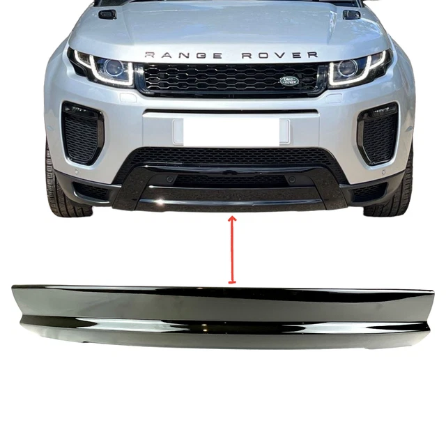 FRONT BUMPER TOW Eye Cover For Range Rover Evoque Dynamic Model Black ...