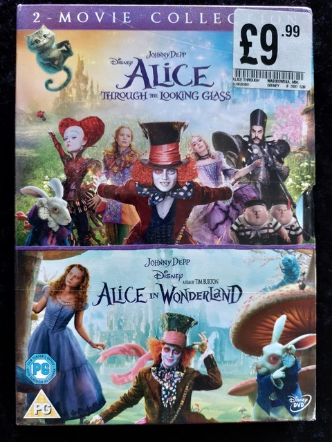 ALICE THROUGH THE Looking Glass/Alice In Wonderland Dvd Box Set**New ...
