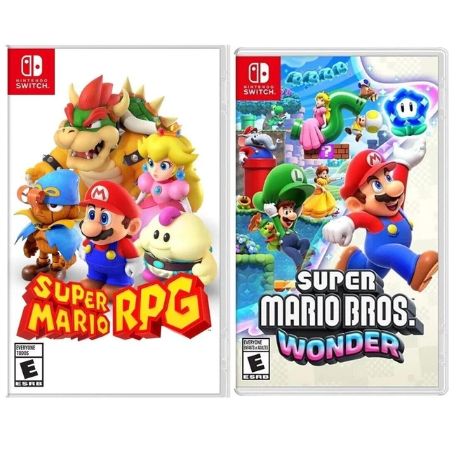 SUPER MARIO RPG & Super Mario Bros. Wonder Nintendo Switch New Game ...