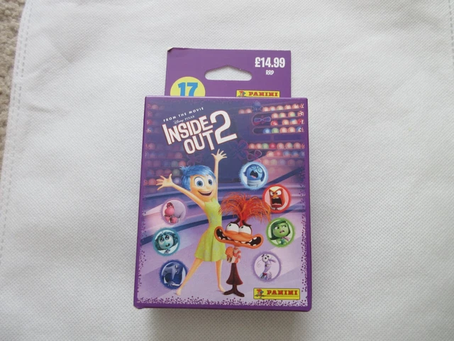 PANINI DISNEY PIXAR Inside Out 2 Mega Multiset - 17 Packets £14.99 ...