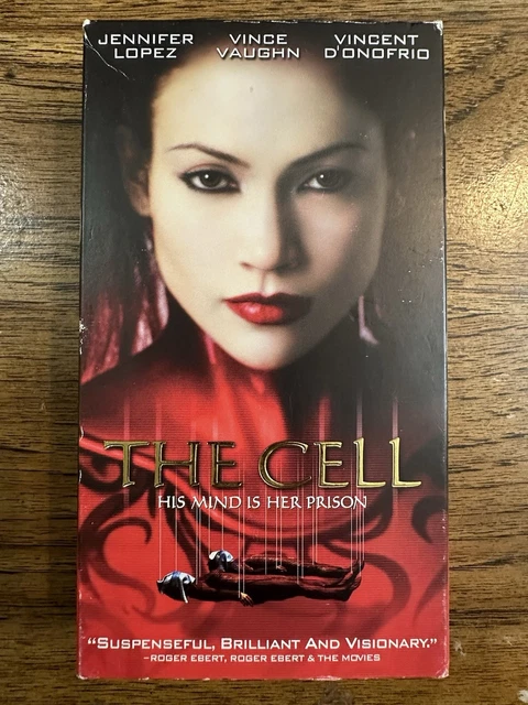 THE CELL VHS Horror Sci-Fi Jennifer Lopez New Line Promo Screener £2.04 ...