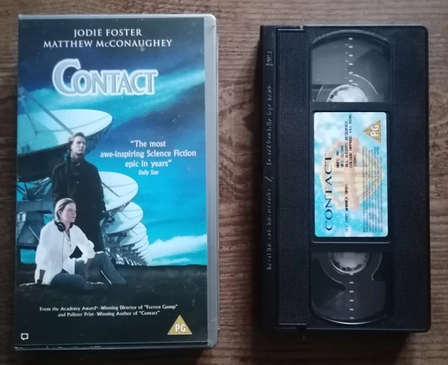 CONTACT VHS VIDEO Cassette 1997 £4.00 - PicClick UK