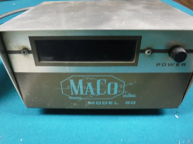 MACO FREQUENCY COUNTER Model 60 and Ascom Antenna Switch $50.00 - PicClick