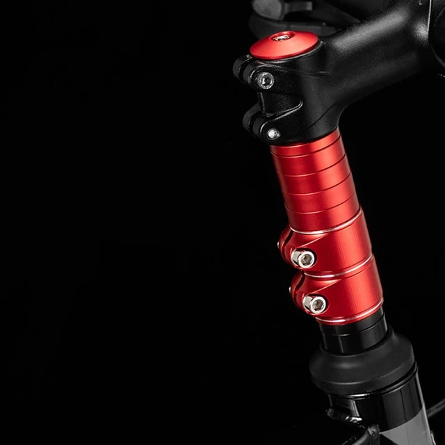 CUSTOMIZABLE BIKE STEM Extender with Secure Dual Screw Locking Mechanism £12.91 - PicClick UK