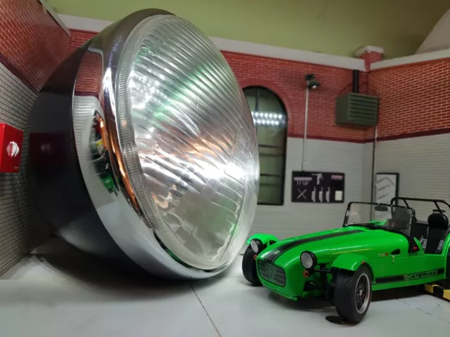 LOTUS SEVEN CATERHAM Kit Classic Car Complete 7" Headlamp HeadLight ...