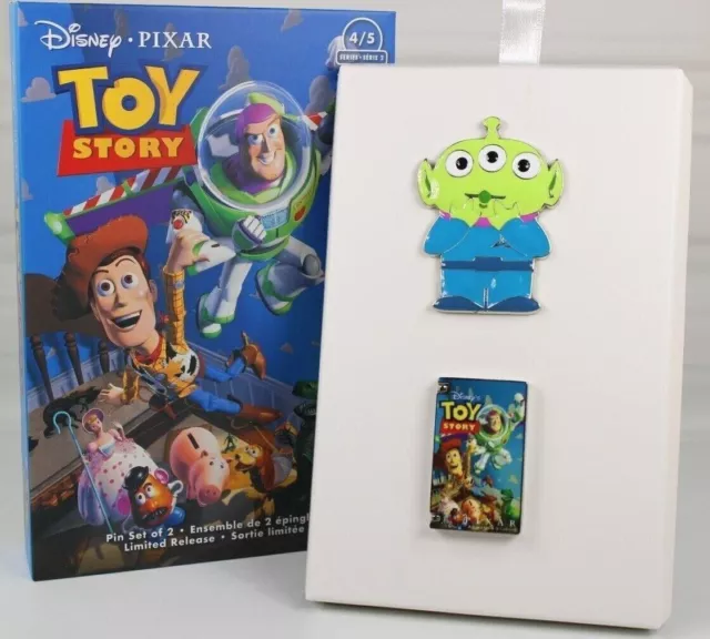 DISNEY TOY STORY Alien Vhs Pin Set Limited Release Set Of 2 With ... DISNEY TOY STORY Alien Vhs Pin Set Limited Release Set Of 2 With ...