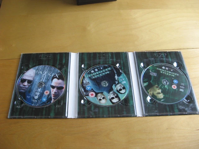 THE ULTIMATE MATRIX Collection Complete Triology Box Set (DVD, 2008 ...