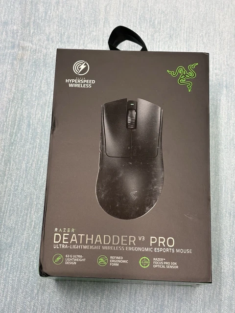 RAZER DEATHADDER V3 Pro Ergonomic Mouse Ultra-Lightweight £44.35 ...