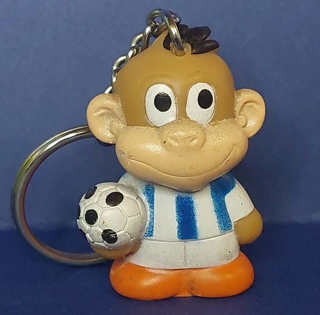 VTG KEYCHAIN SOCCER Ball Referee Monkey Star Awards Bag Purse Accessory ...