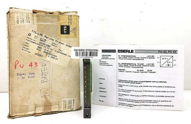 EBERLE 051431000000 PCB Carte E-41 Entrée Module 2102 EUR 325,48 ...