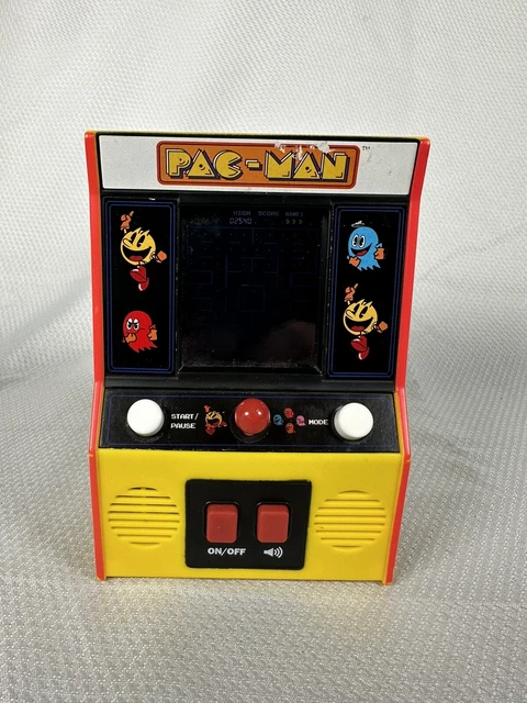 MINI PAC-MAN HANDHELD Arcade Classics Game Pacman Machine 2019 Bandai ...