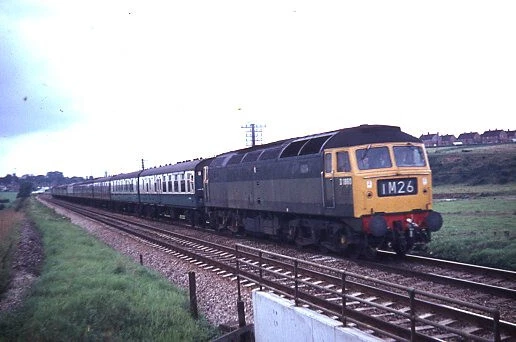 ORIGINAL COLOUR SLIDE of D1860 BR class 47 diesel loco £1.99 - PicClick UK