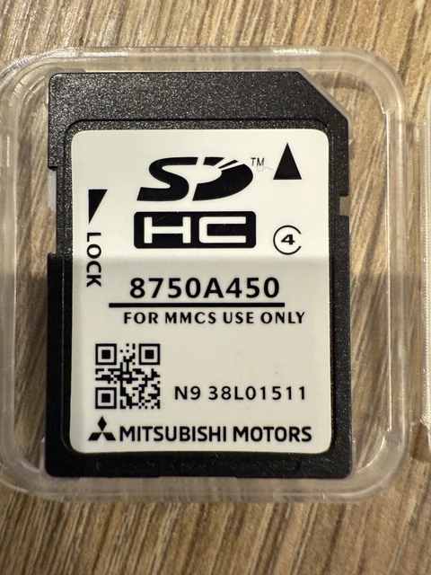 MITSUBISHI MMCS 2024/2025 Sat Nav Map Sd Card Update Europe Е11 Е12 W13 ...