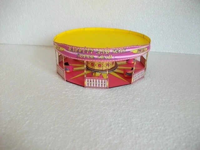 FUN FAIR CARD Model 00 Scale Skid,Fairground Model,Card Kit,Christmas £ ...