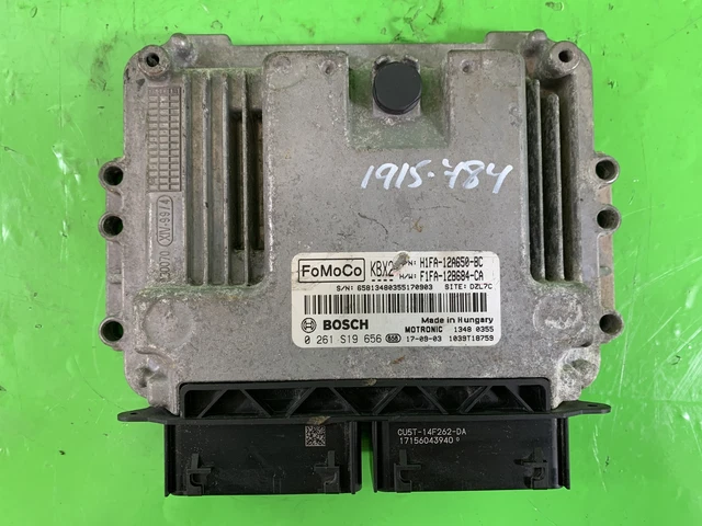 FORD FOCUS MK3 Ecu 1.0 Petrol Engine Control Unit H1Fa12A650Bc Kbx2 ...