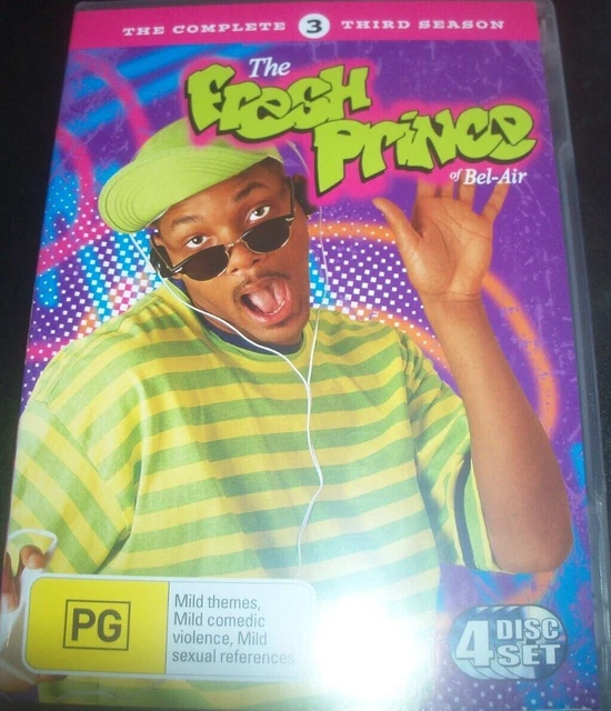 THE FRESH PRINCE Of Bel Air (Will Smith) Complete Third Season 3 (Aus ...