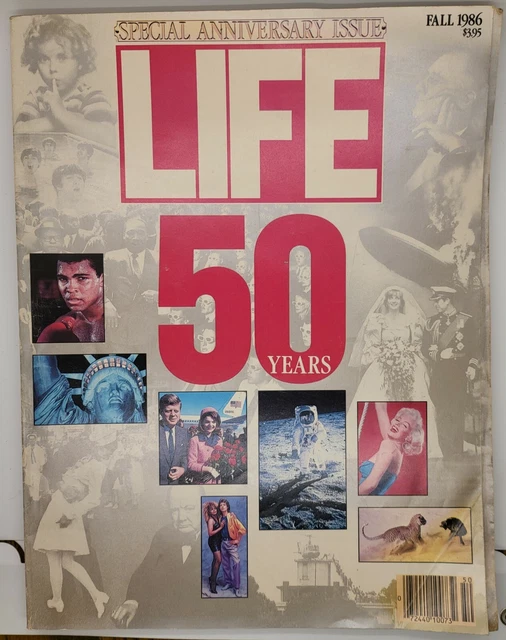 LIFE MAGAZINE SPECIAL Anniversary Issue 50 Years Fall 1986 Ali JFK ...