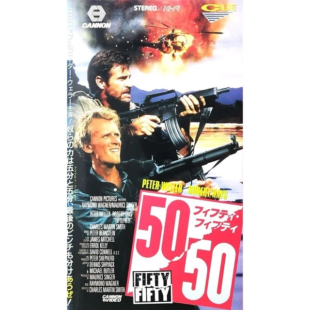 50 50 FIFTY Fifty VHS Peter Weller Robert Hayes 7t £34.81 - PicClick UK