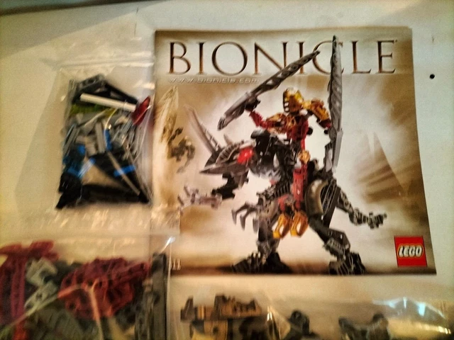LEGO BIONICLE TITANS Toa Lhikan And Kikanalo Set 8811 Used Complete £ ...