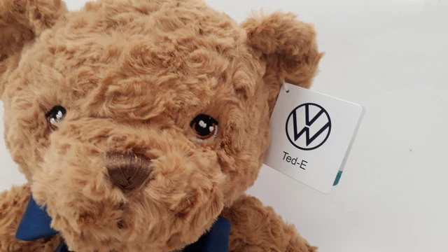 VOLKSWAGEN VW GENUINE Eco Teddy Bear Ted-E New With Tags Keel Toys ...