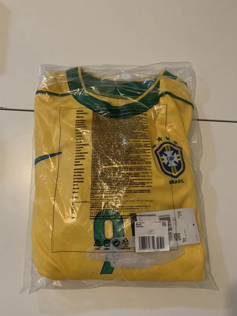 NIKE BRAZIL REISSUE 1998 2024 soccer jersey IB1155-741 XXL R9 Ronaldo ...