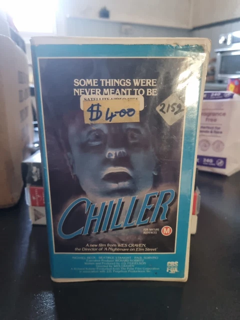CHILLER - VHS - 1985 - Wes Craven - Clam Shell CBS FOX - V10 $43.43 ...