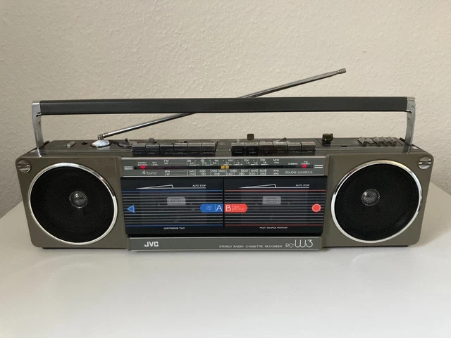 JVC RC-W3L / COURROIES NEUVES / Boombox Ghetto Blaster RECHERCHE DES ...