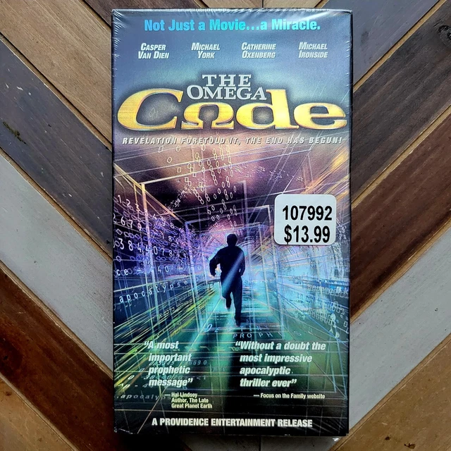 THE OMEGA CODE (VHS, 2000) Casper Van Dien / Providence / New & Sealed ...